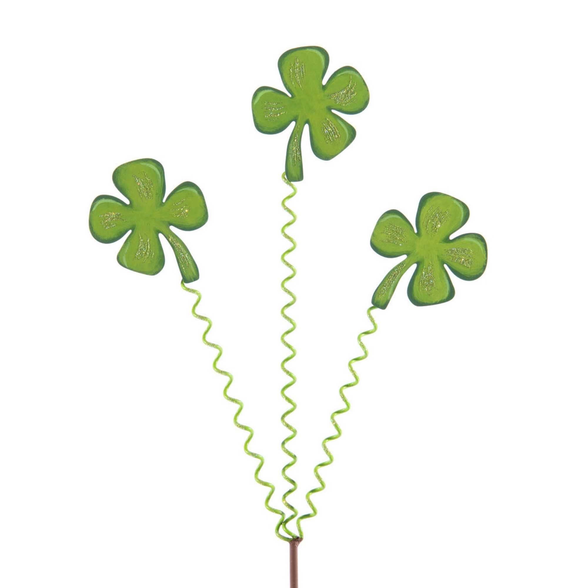 Home & Garden Shamrock Trio Stake Metal St. Patrick's Day V21004 ...