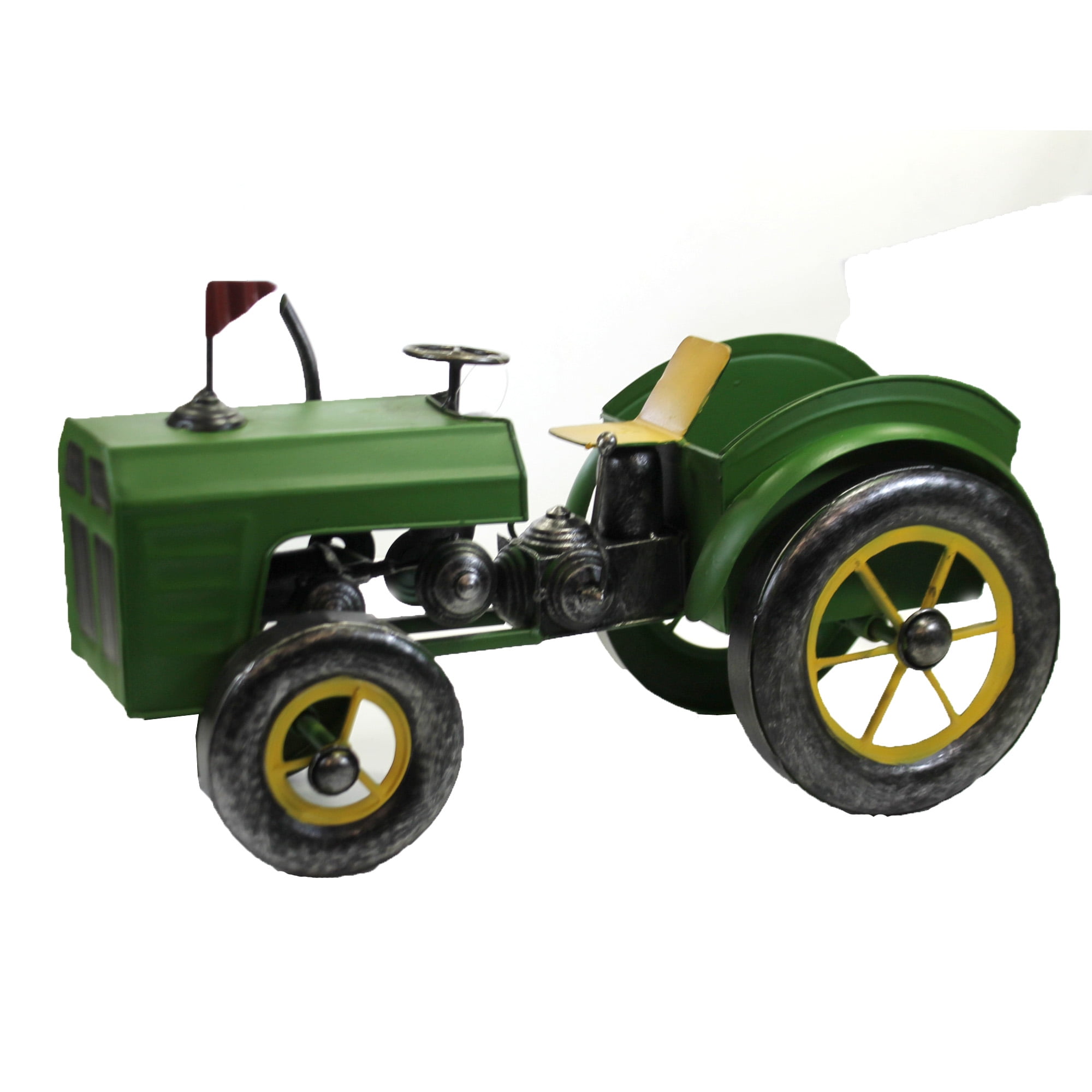 Home & Garden Tractor Planter Metal Green Pot Yard Decor 31882134 ...