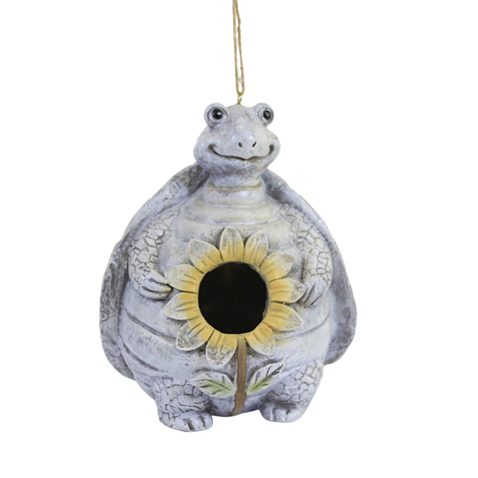Home & Garden Turtle Birdhouse Polyresin Yard Decor Nest 18375 ...