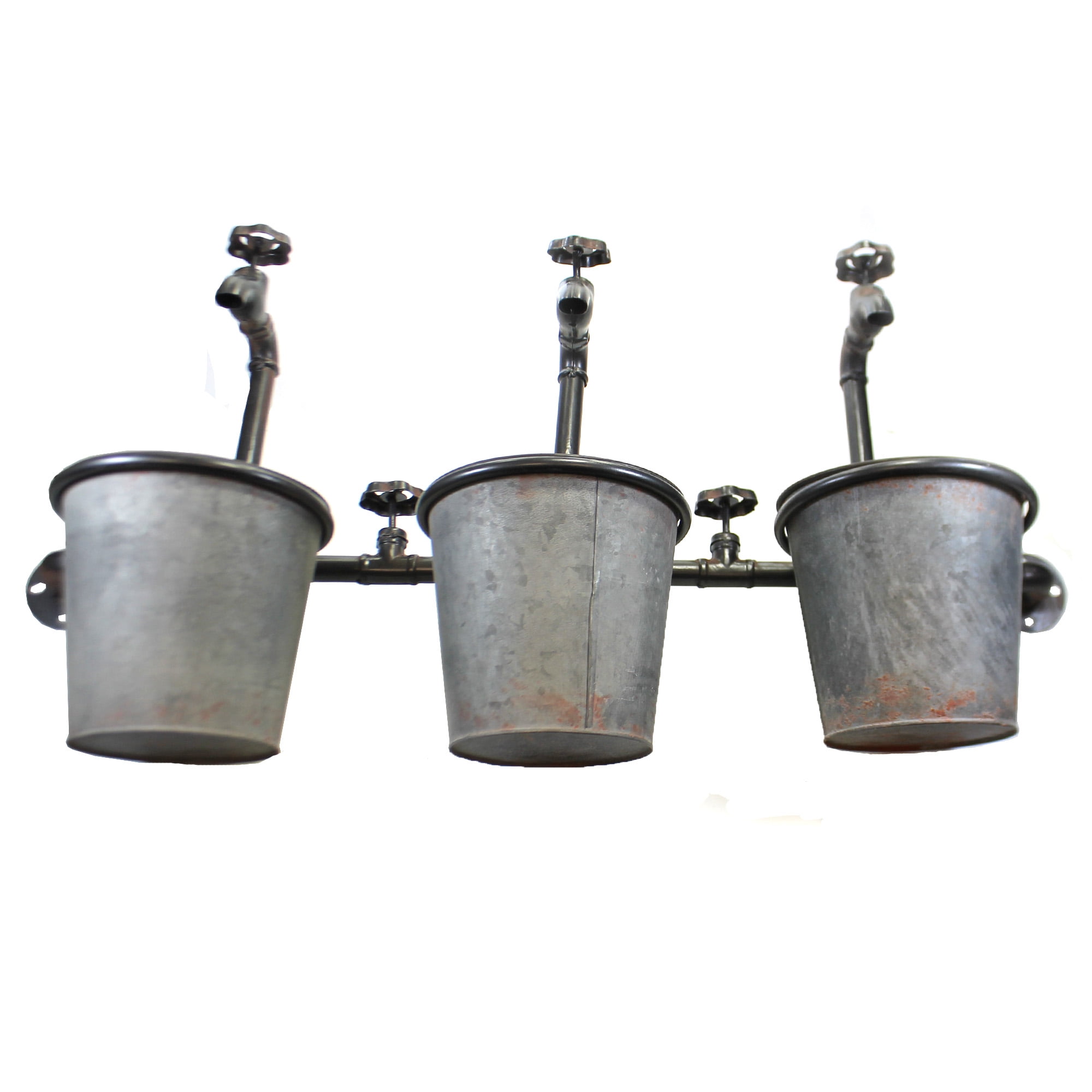 Home & Garden Wall Spicket Planter Metal Water Faucet Yard Decor ...