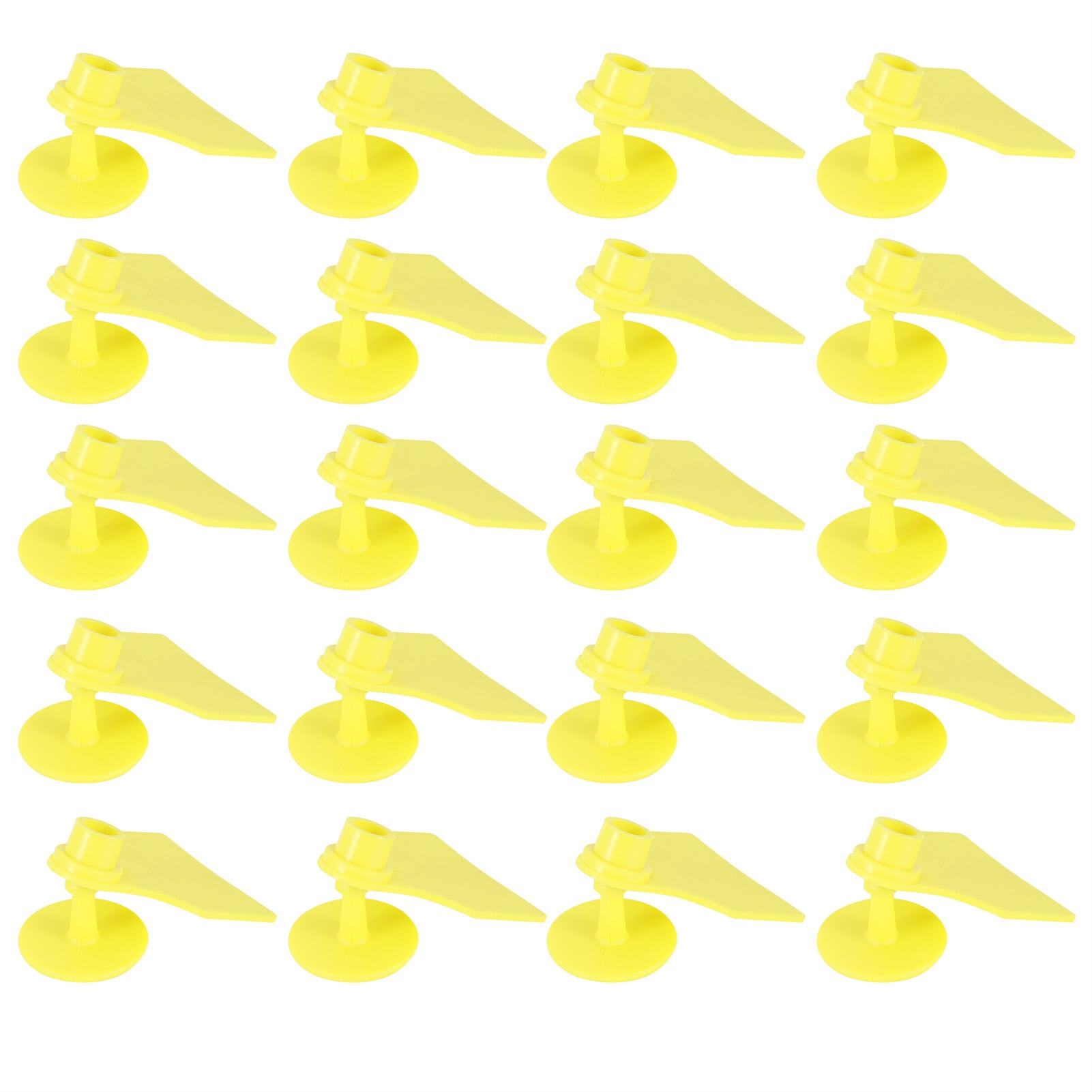 Home Gardening 20 Set Livestock Identification Blank Ear Tag for Goats ...