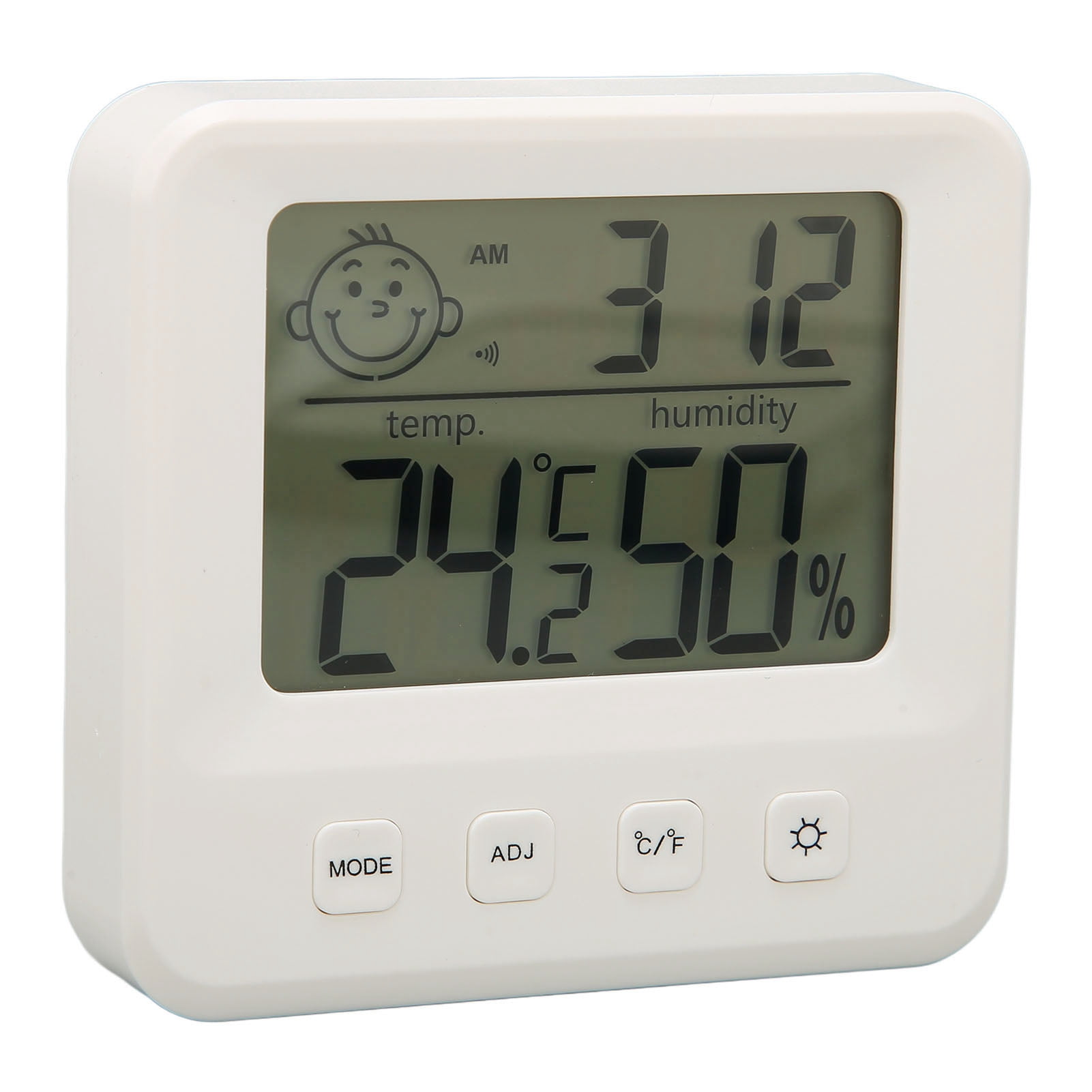 Home Gardening Indoor Temperature Humidity Monitor Smile Display High ...