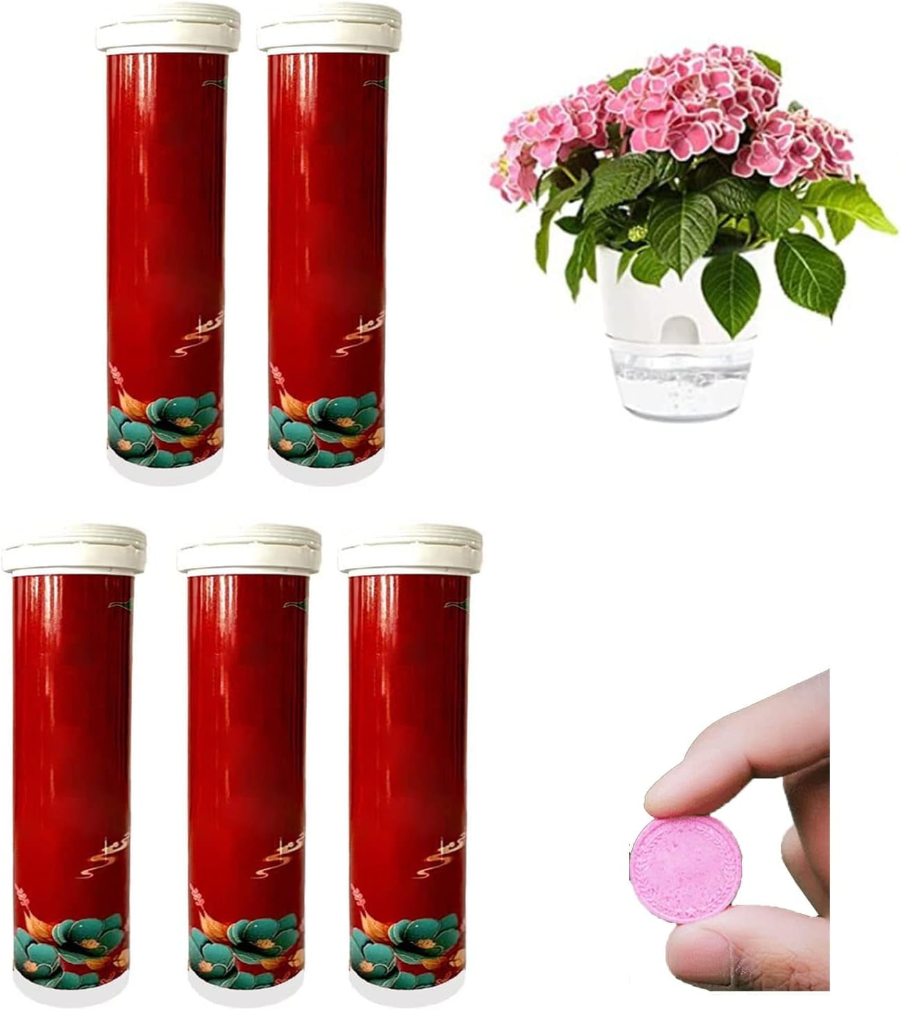 Home Gardening Universal Slow-Release Tablet Organic Fertilizer（22 Pcs ...