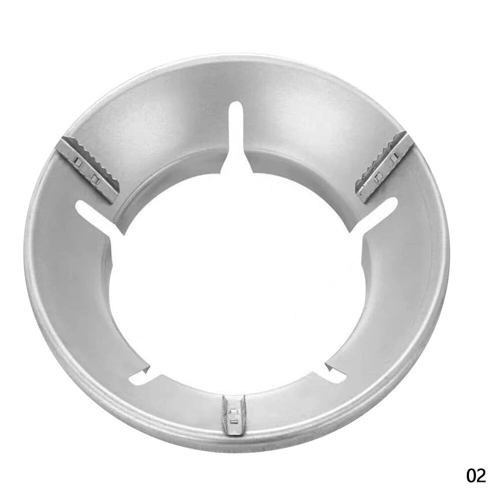 Home Gas Stove Fire Wind Proof Energy Saver Cover Wind Shield Bracket ...