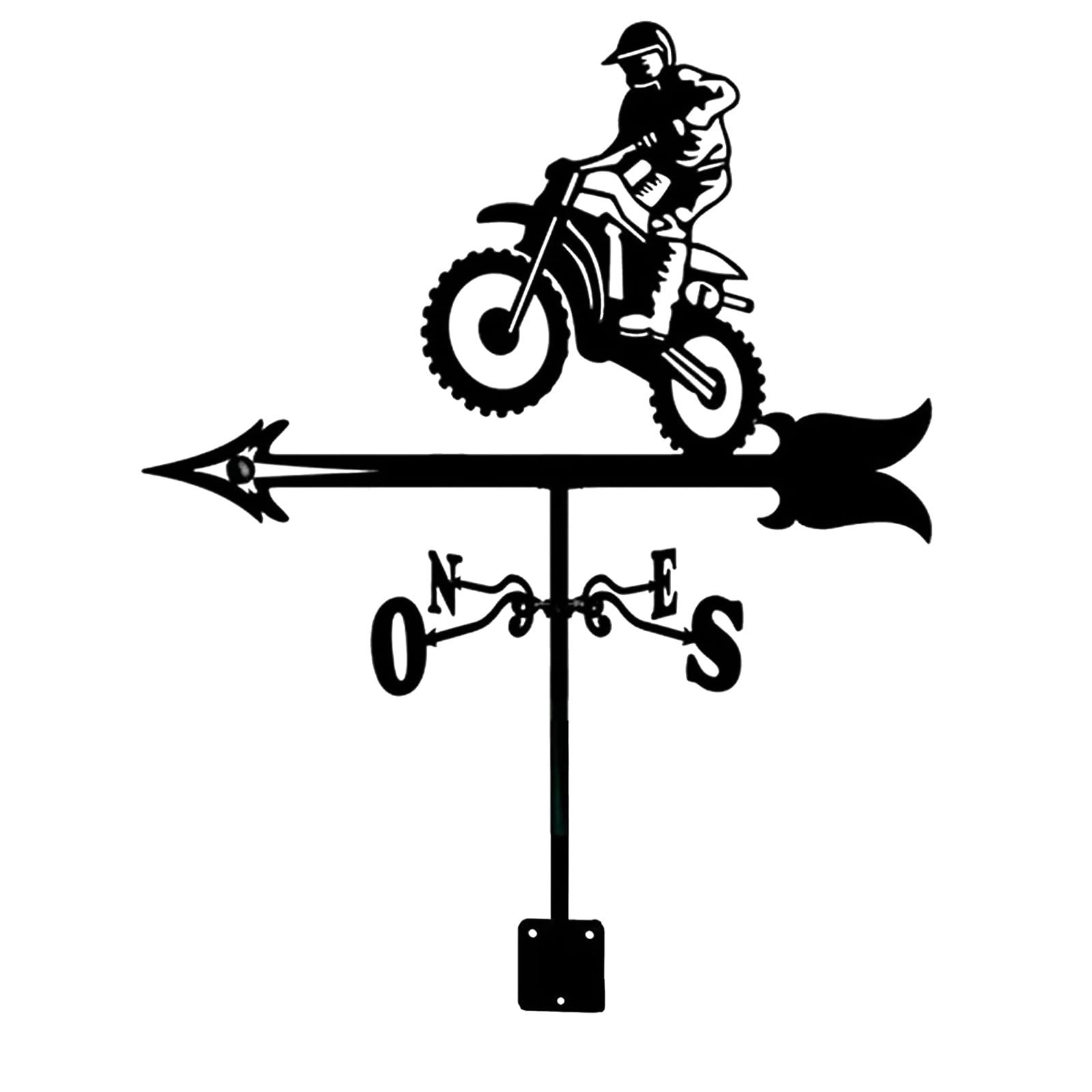 Home Gifts Matoen Courtyard Metal Weathervane,UV-Resistant Metal ...