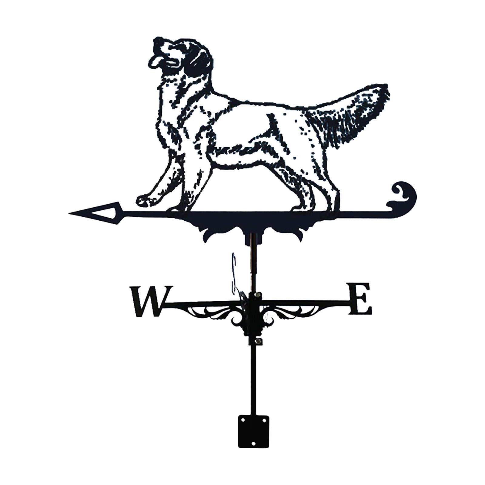 Home Gifts Matoen Courtyard Metal Weathervane,UV-Resistant Metal ...
