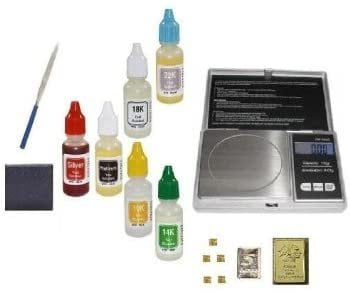 Home Gold/silver Analyzer Test Kit with Platinum Solution! Includes ...