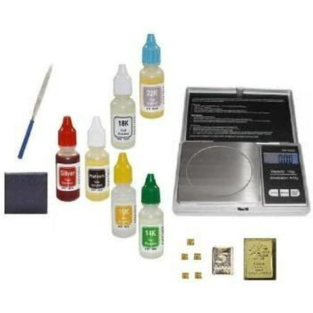 Home Gold/silver Analyzer Test Kit with Platinum Solution! Includes ...