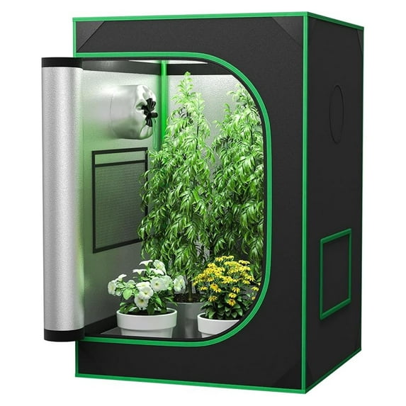 Home Grow Tent, Hydroponic Plant Growing Room w/Observation Window and ...