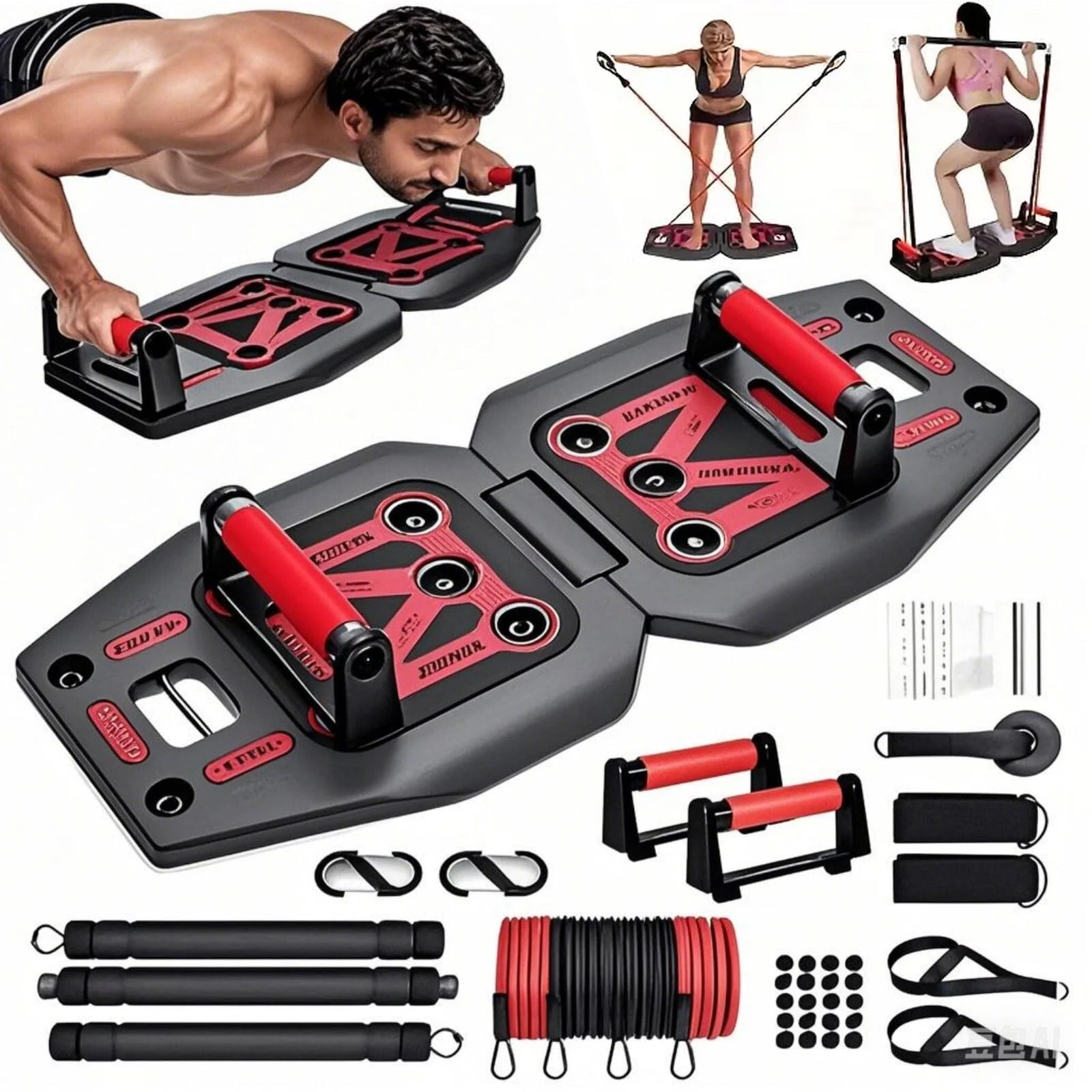 Home Gym Exercise Equipment - Portable Workout System 17 Fitness ...