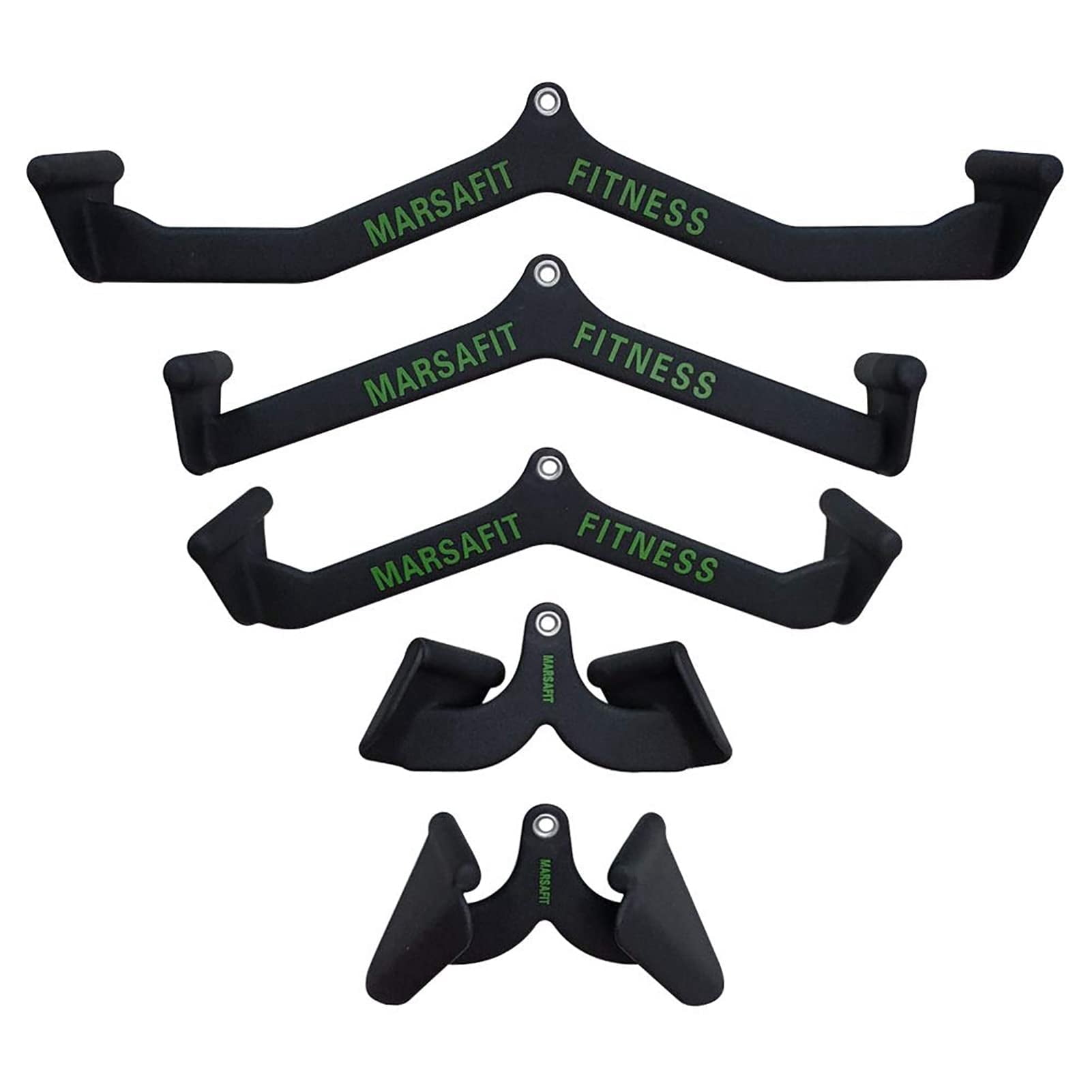 Home Gym Fitness Rowing T-bar V-bar Pulley Cable Machine Attachments ...