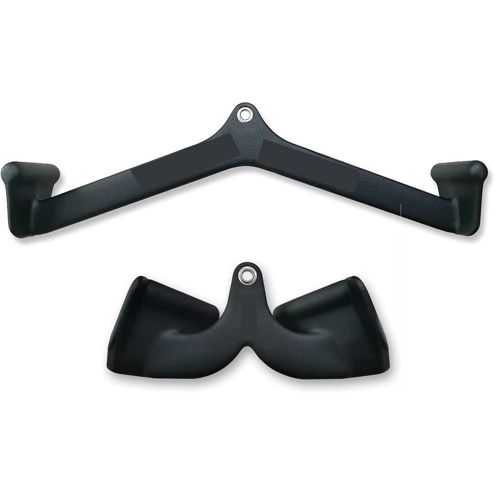 Home Gym Fitness Rowing T-bar V-bar Pulley Cable Machine Attachments ...