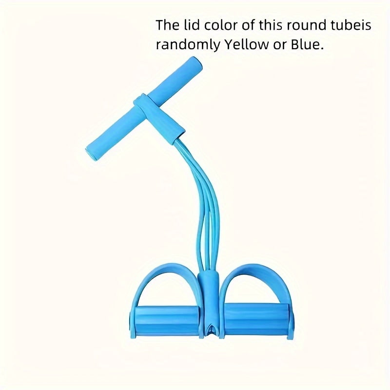 Home Gym Resistance Bands - 4 Elastic Tubes for Full Body Workouts ...