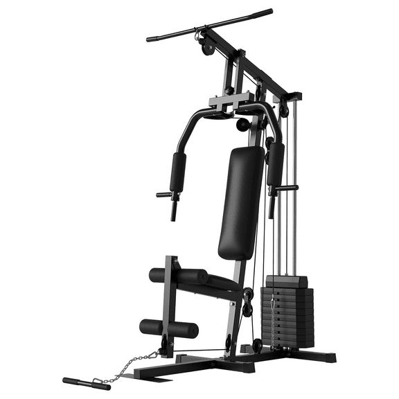 Fitvids LX750 Home Gym, 330 Lbs Resistance, 122.5 Lbs Weight Stack ...
