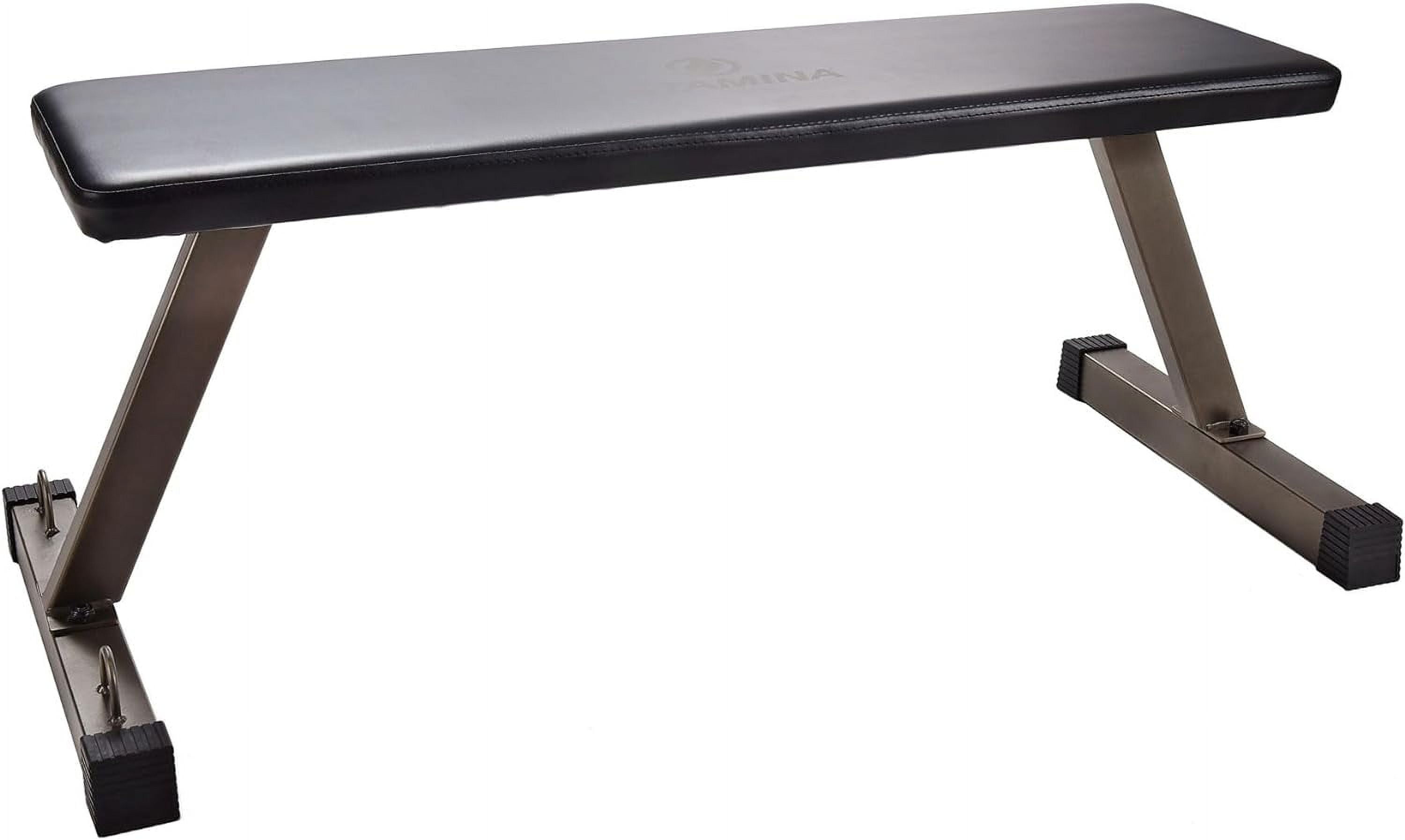 Home Gym Steel Workout Bench for Barbell, Weight Lifting, and Exercise ...