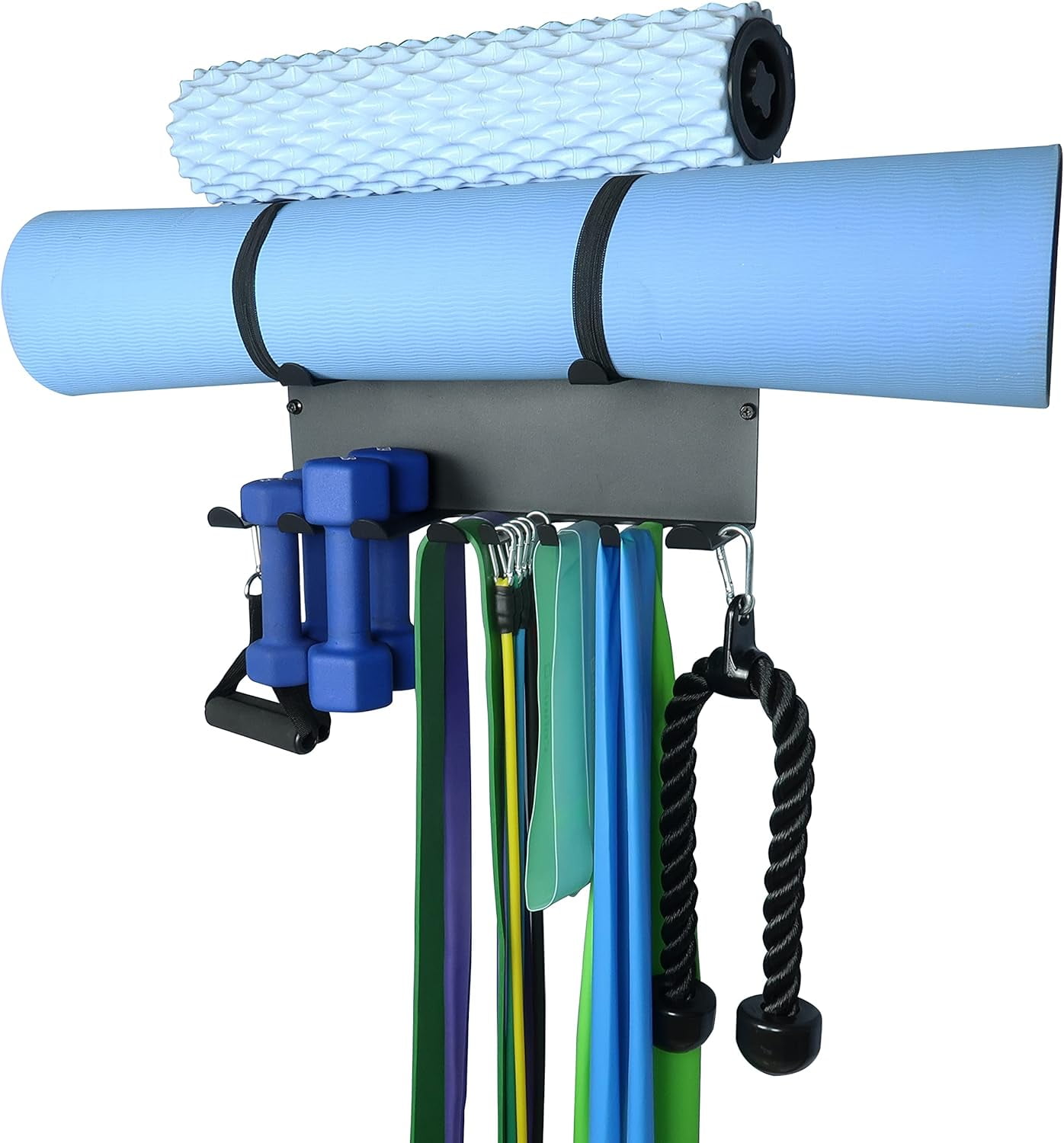 Home Gym Storage Rack, Barbell Rack Weight Room Organizer Prong Gym ...