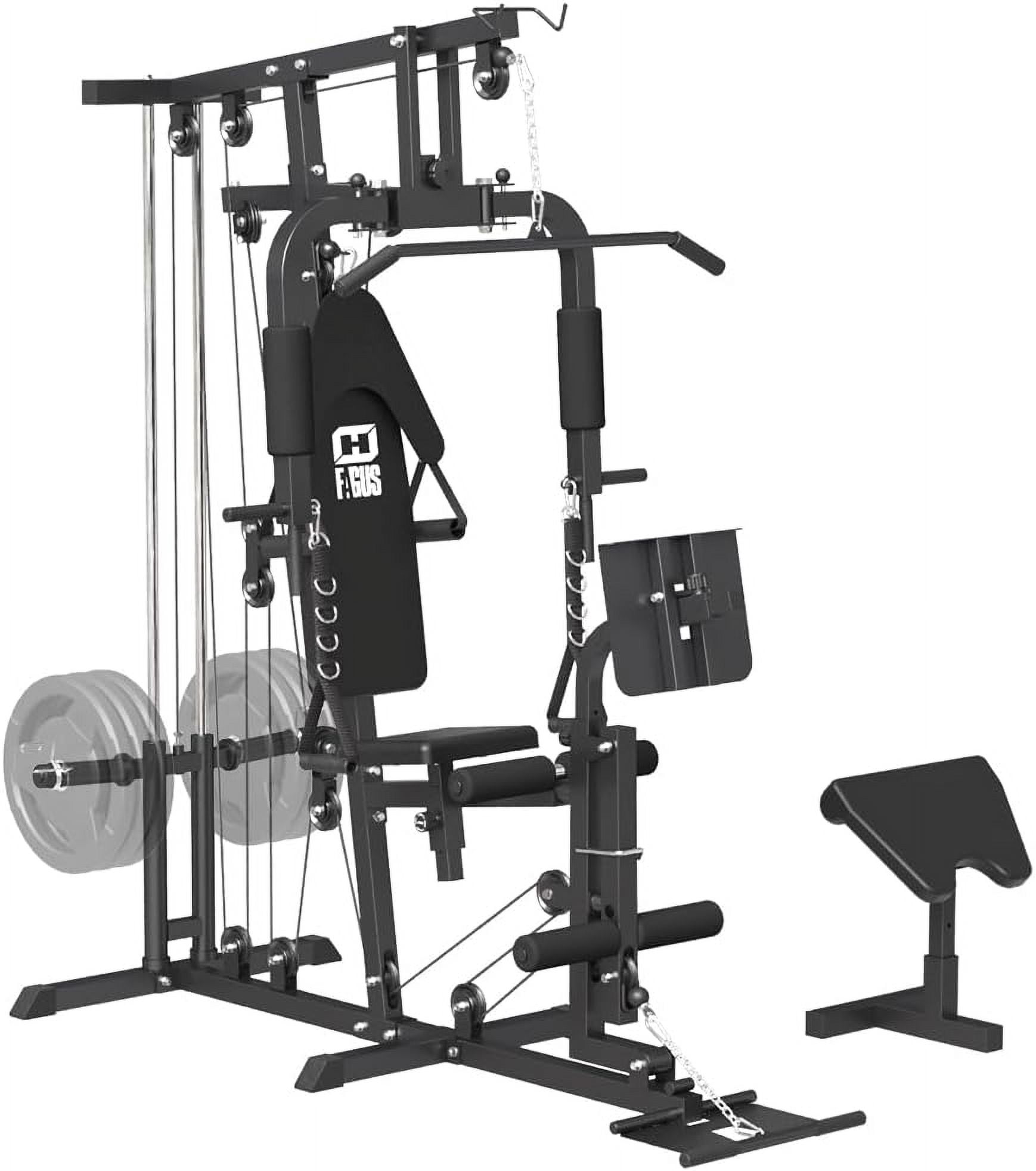 Home Gym System Workout Station, Multi-Functional Full Body Home Gym ...