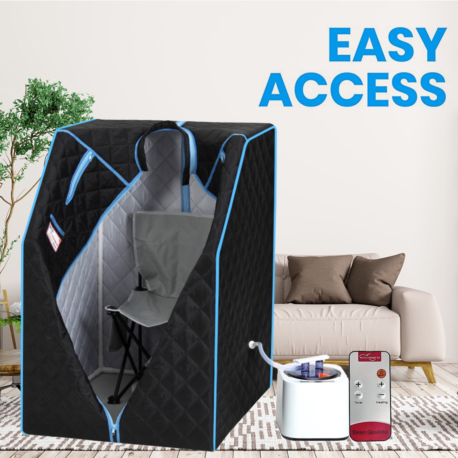 Home Half Body Steam Sauna Tent Polyester Portable FCC Certification ...