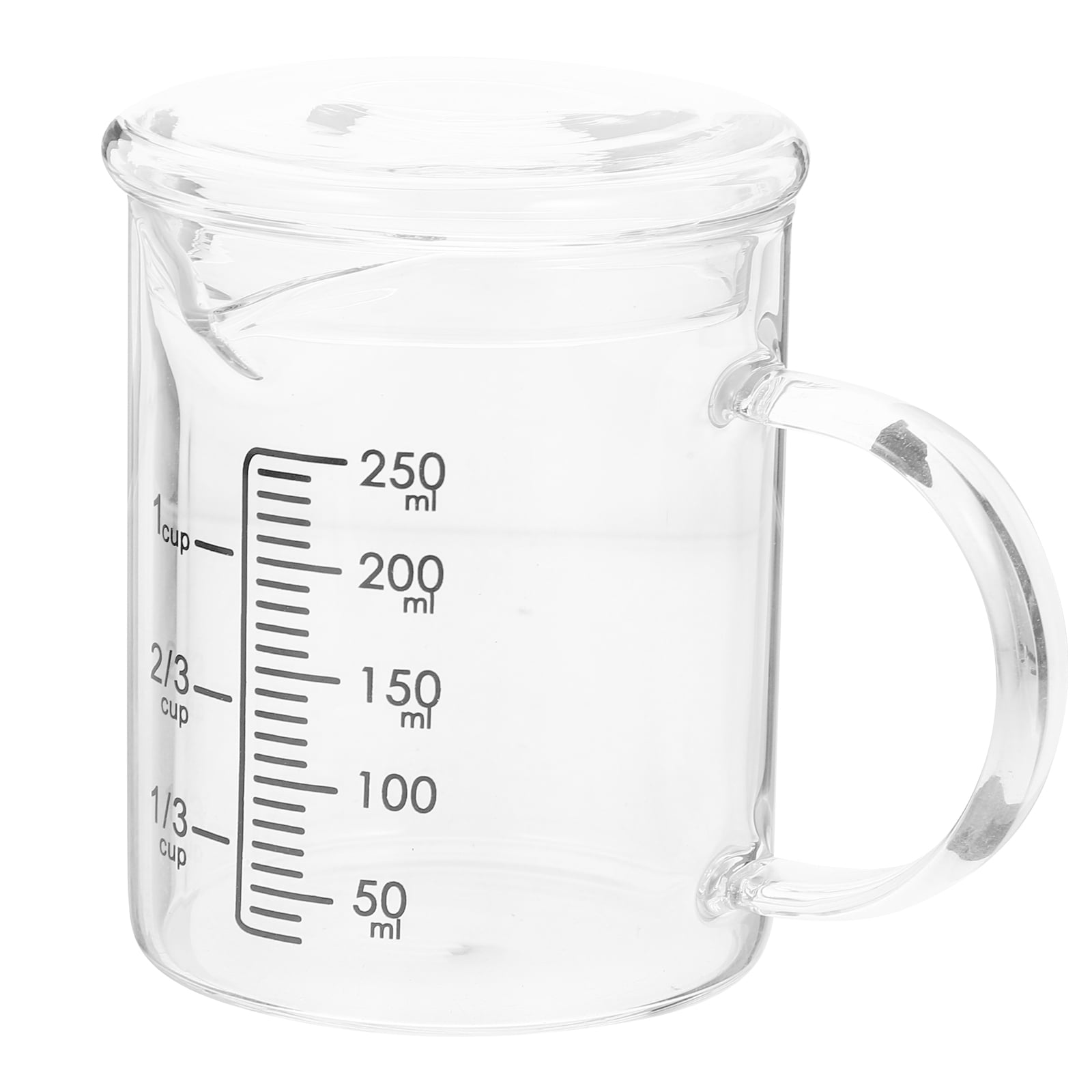 Home Handle Measuring Cup Scale Glass Measuring Cup Baking Measure Cup ...