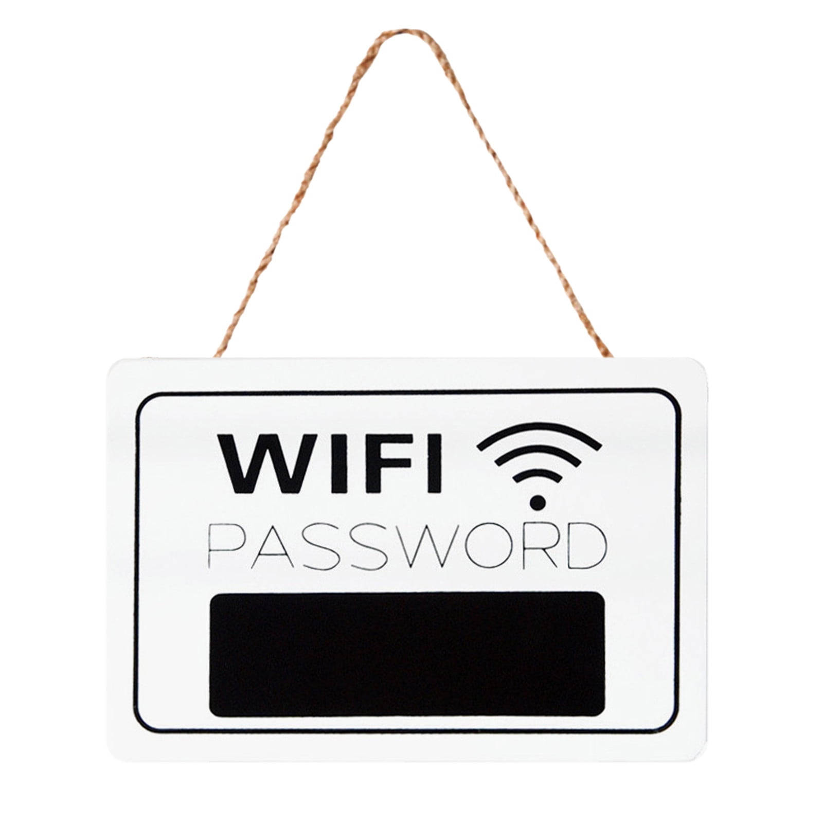 Home Hanging Decorations Store Hotel Public Places WIFI Password Toilet ...