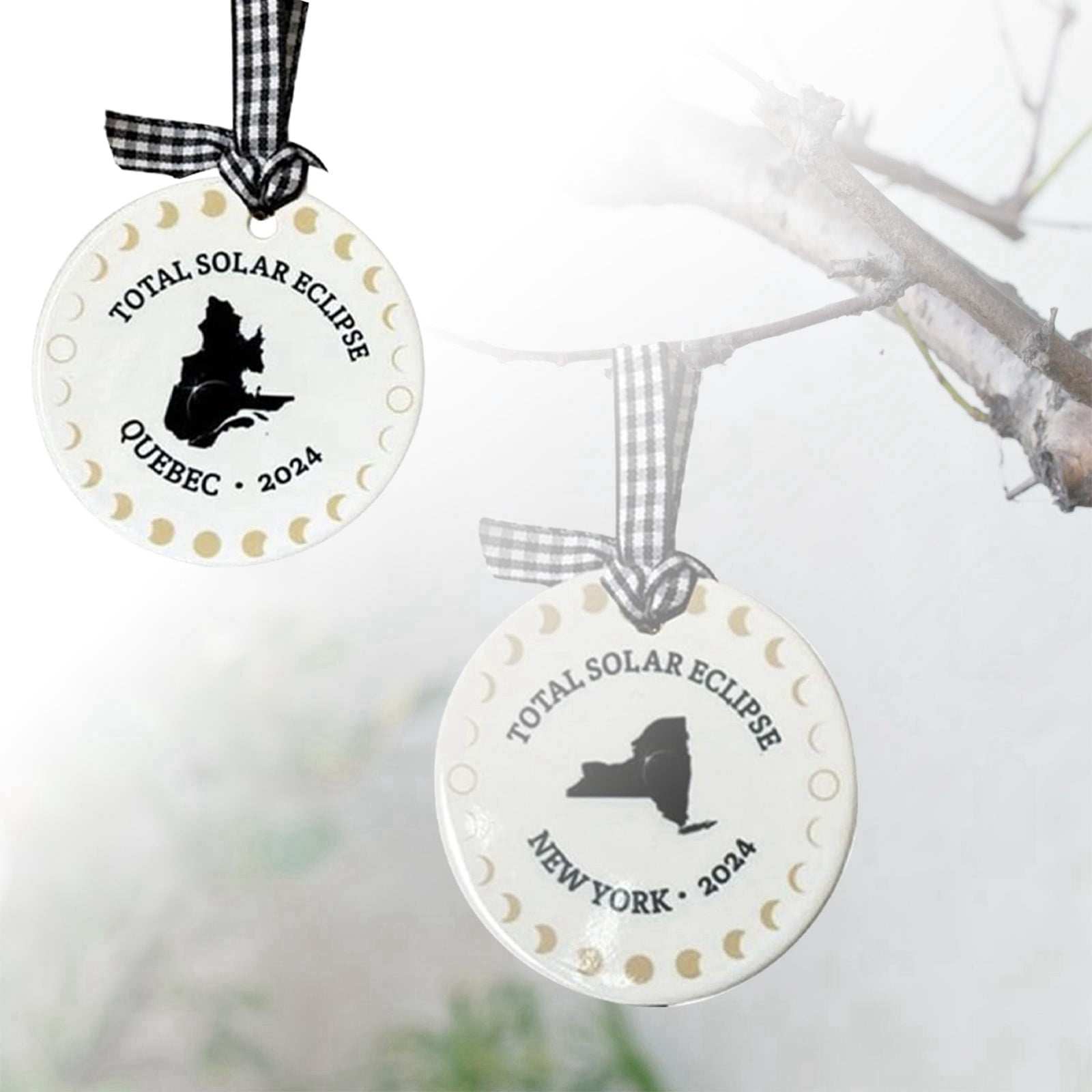 Home Hangs Decor 2024 Ornaments 2024 Solar Decoration Solar Souvenirs ...