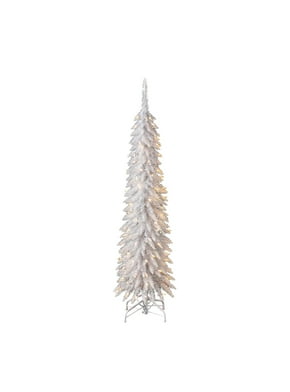 Pre-Lit Christmas Trees | White - Walmart.com