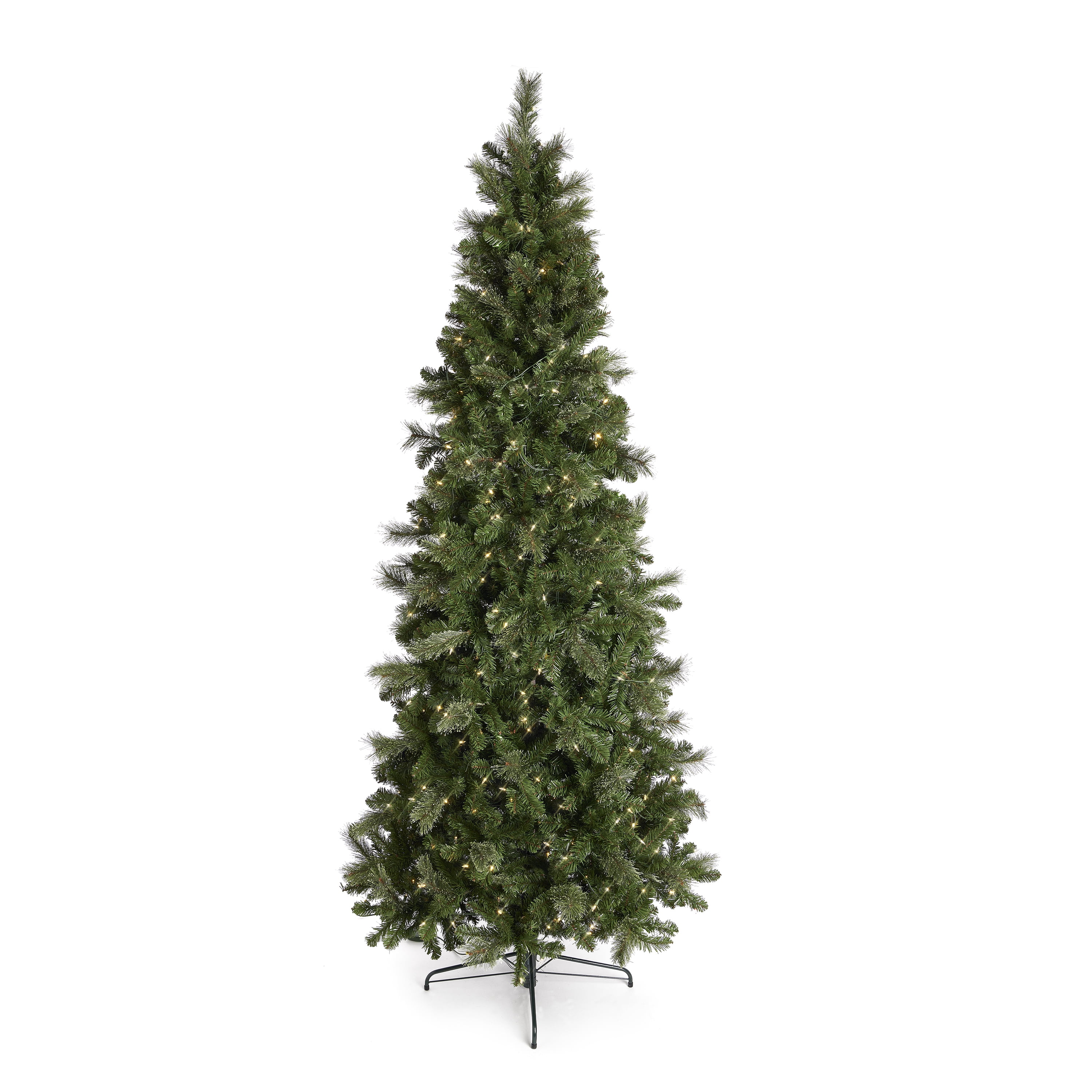 Home Heritage 9 Ft Cashmere Cascade Artificial Christmas Tree with 500 ...