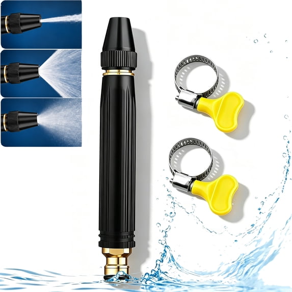Home High-Pressure Car Wash Water Gun with Booster Nozzle,Home High ...