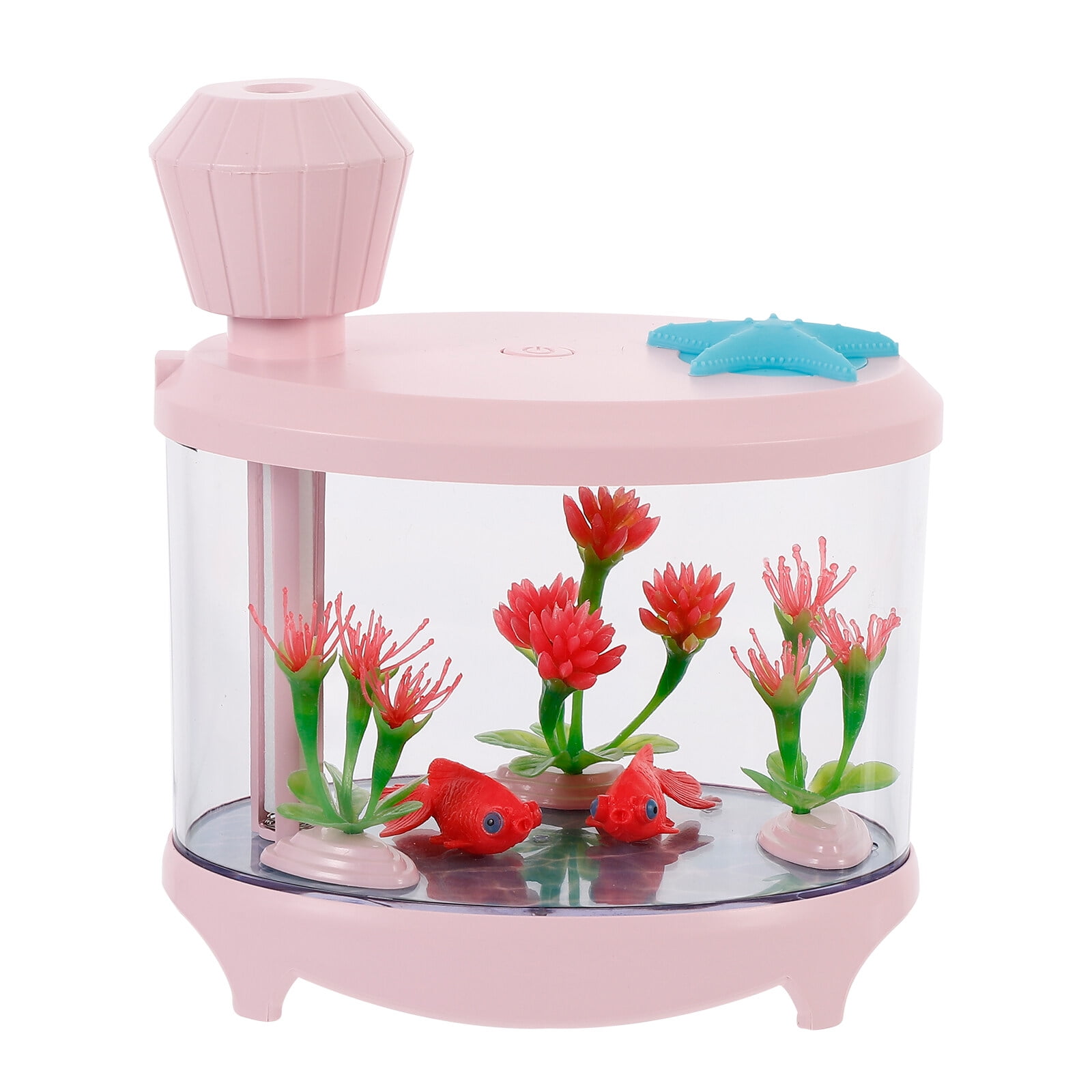 Home Humidifier 460ML USB Fish Tank Light Air Humidifier Small Air ...