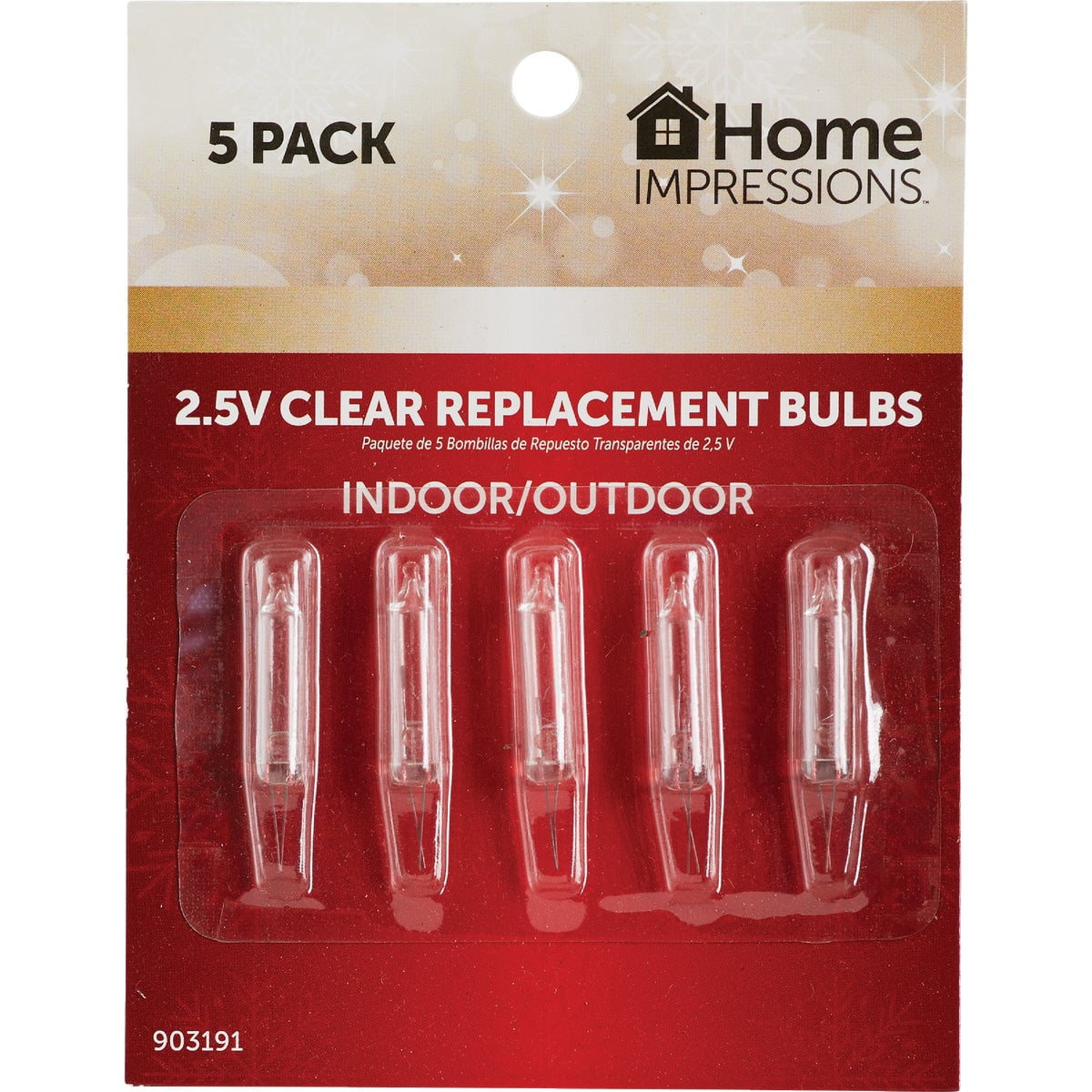 J Hofert Mini Clear 2.5V Incandescent Replacement Light Bulb ...