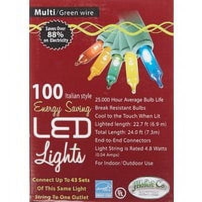 J Hofert Italian Style LED String Light Set - Energy Efficient, Warm ...
