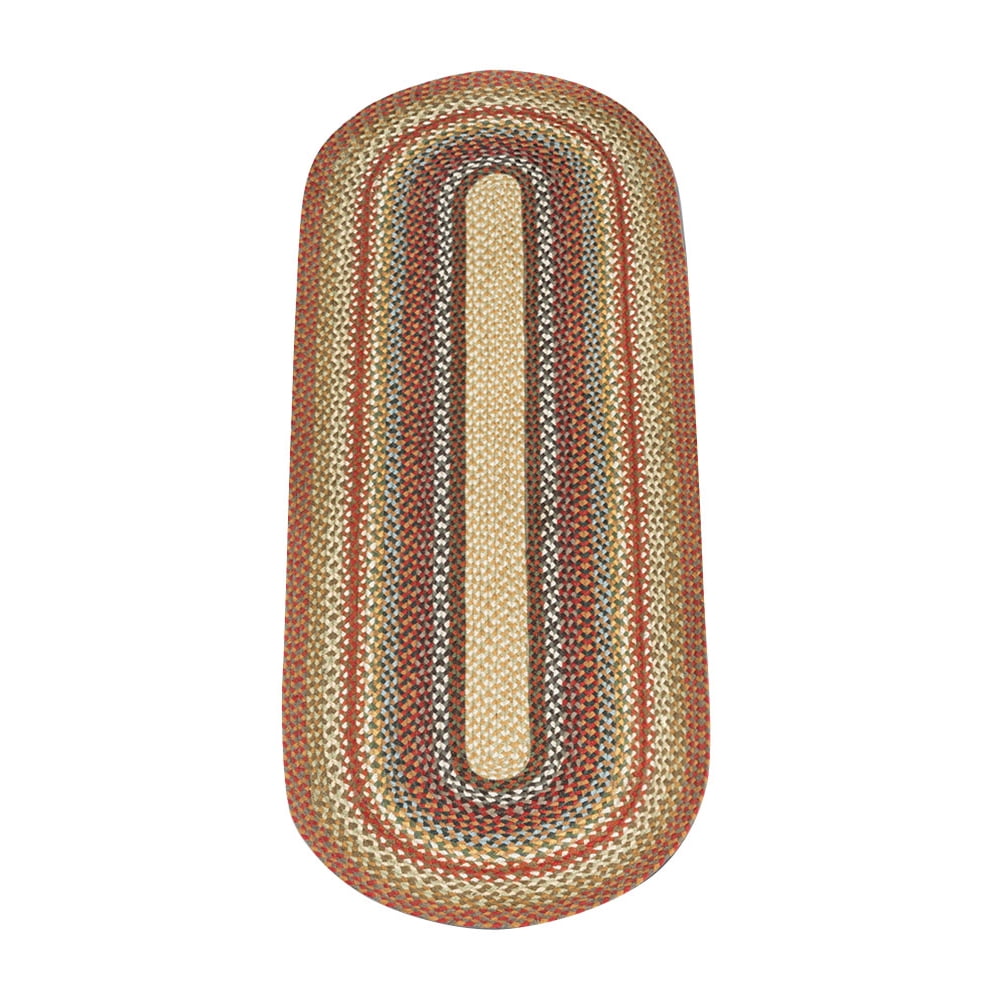 Home Indoor Decorative Jute C-300 Honey, Vanilla, Ginger Braided Rug ...