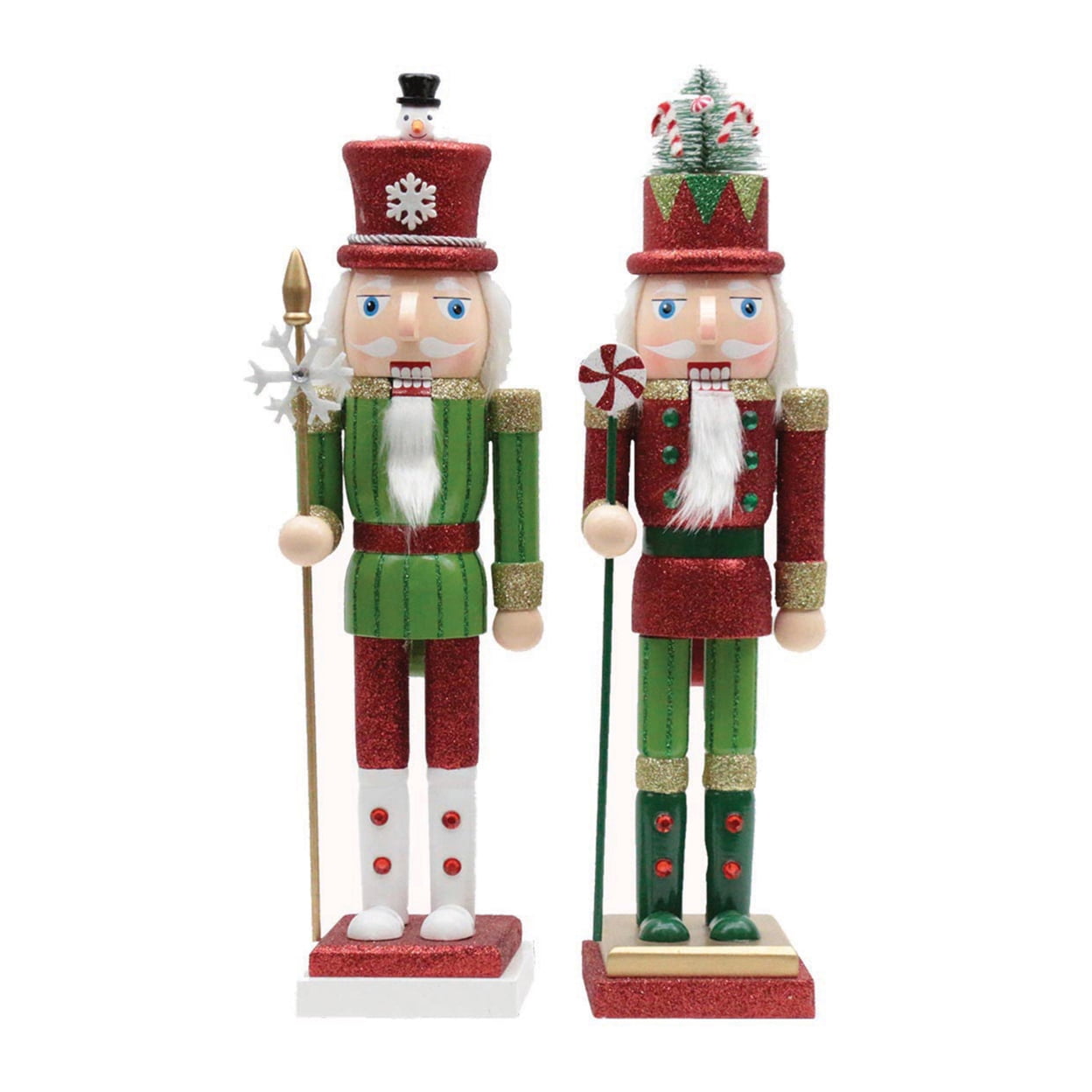 Home Indoor Occasional Decorative 15" Christmas Surprise Nutcracker ...