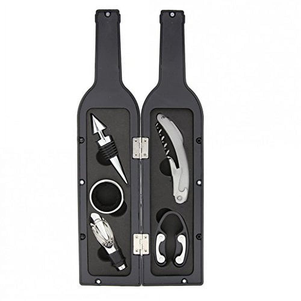 Home Innovations 5 Piece Wine Bottle Tool Set - Walmart.com