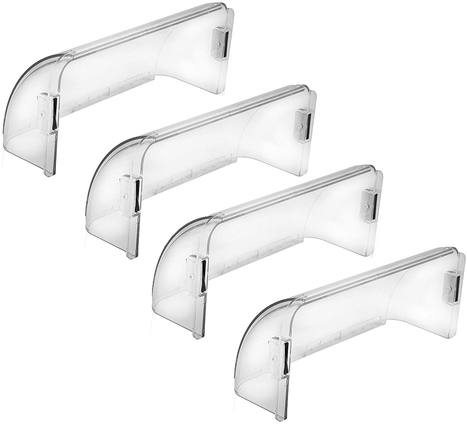 Home Intuition Adjustable Magnetic Air Deflector for Sidewall and ...