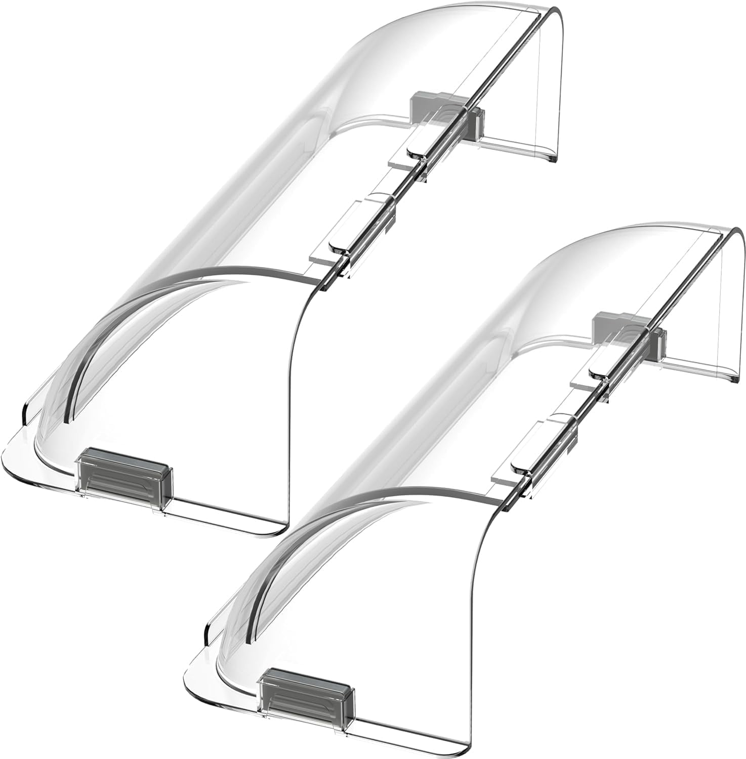 Home Intuition Heat and Air Vent Deflector 8.5" to 15" Magnetic Non ...