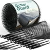 Frost King 6in. X 20ft. Black Plastic Mesh Gutter Guard - Walmart.com