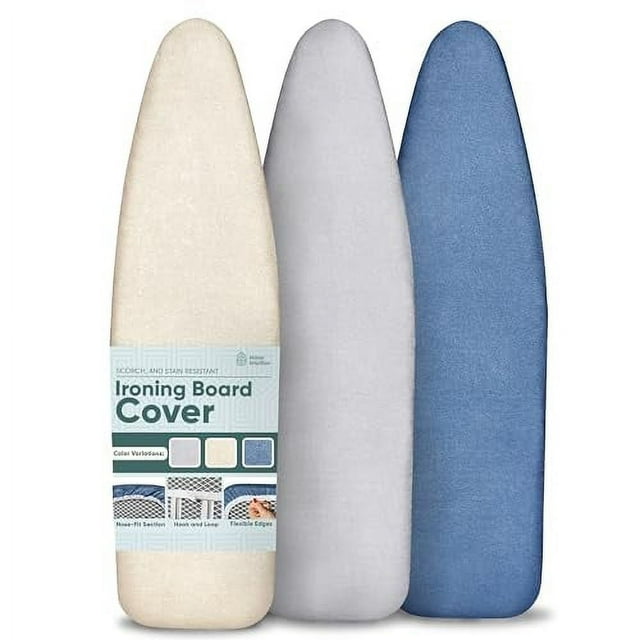 Home Intuition Scorch Resistant Ironing Board Cover and Pad, 15x54 ...