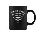 Home Is Where My Wifi Connects Automatically Graphic Design - Walmart.com