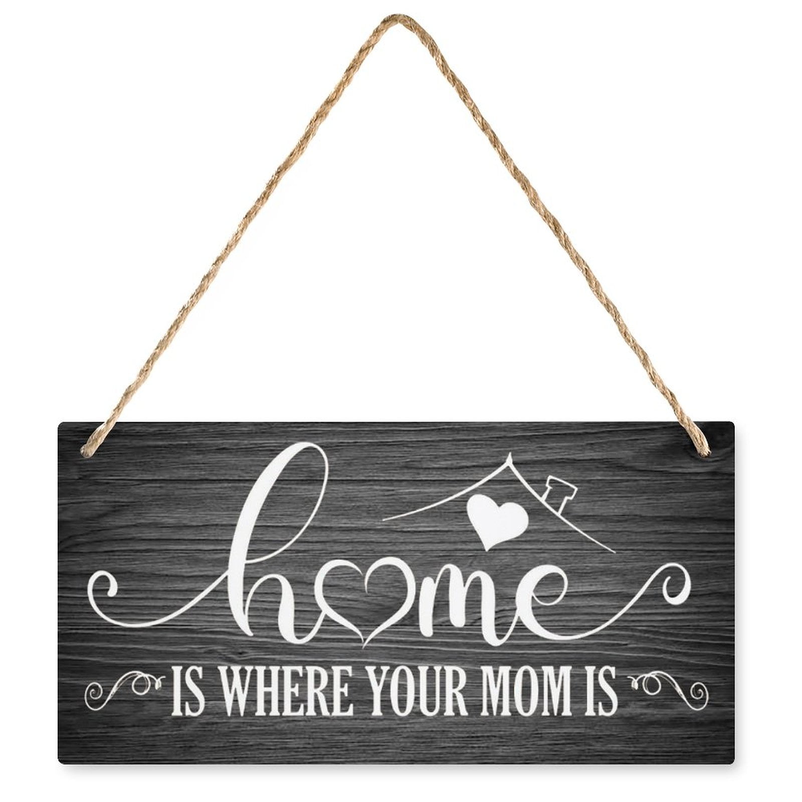 Home Is Where Your Mom Is, Mom Sign, Mom Decor, Birthday Gifts For Mom ...