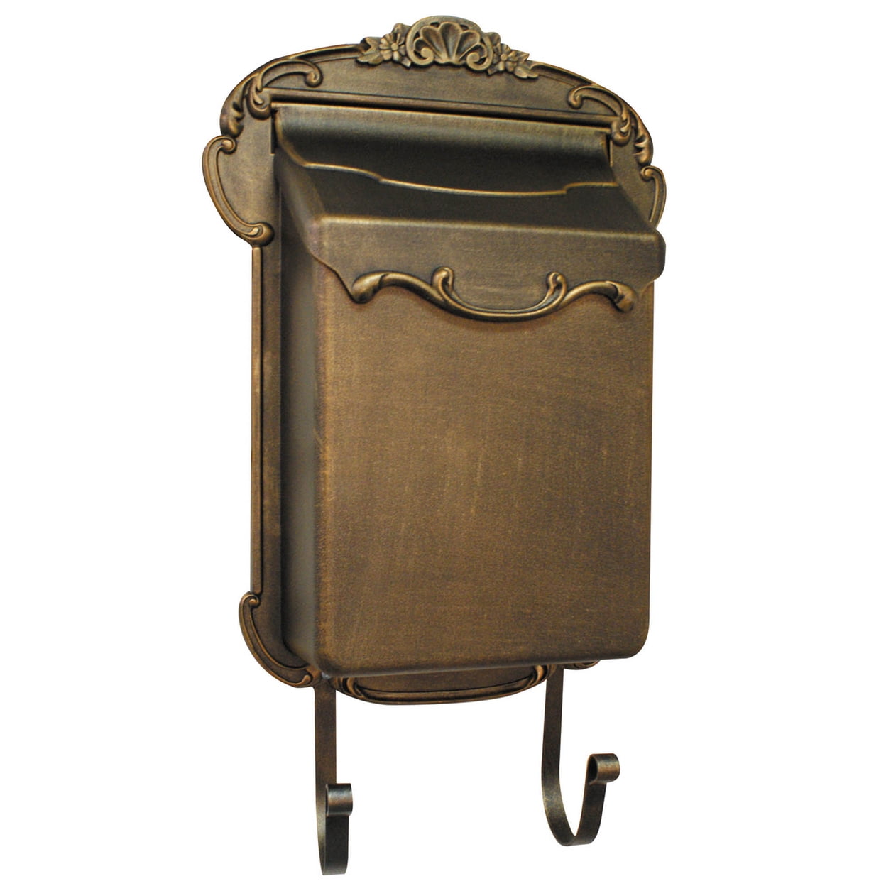 Home Key, Letter Holder SVV-1013-BRZ Victoria Vertical Mailbox - Hand ...