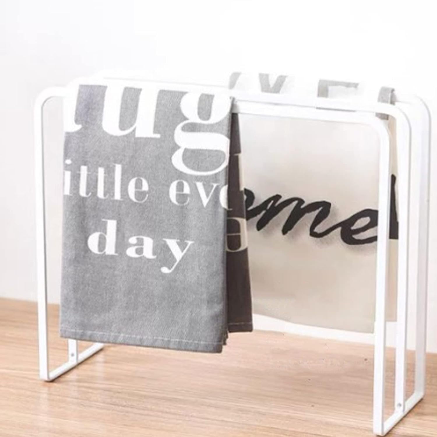 Home Kitchen Countertop Dishcloth Drying Rack Iron Kitchen Countertop ...