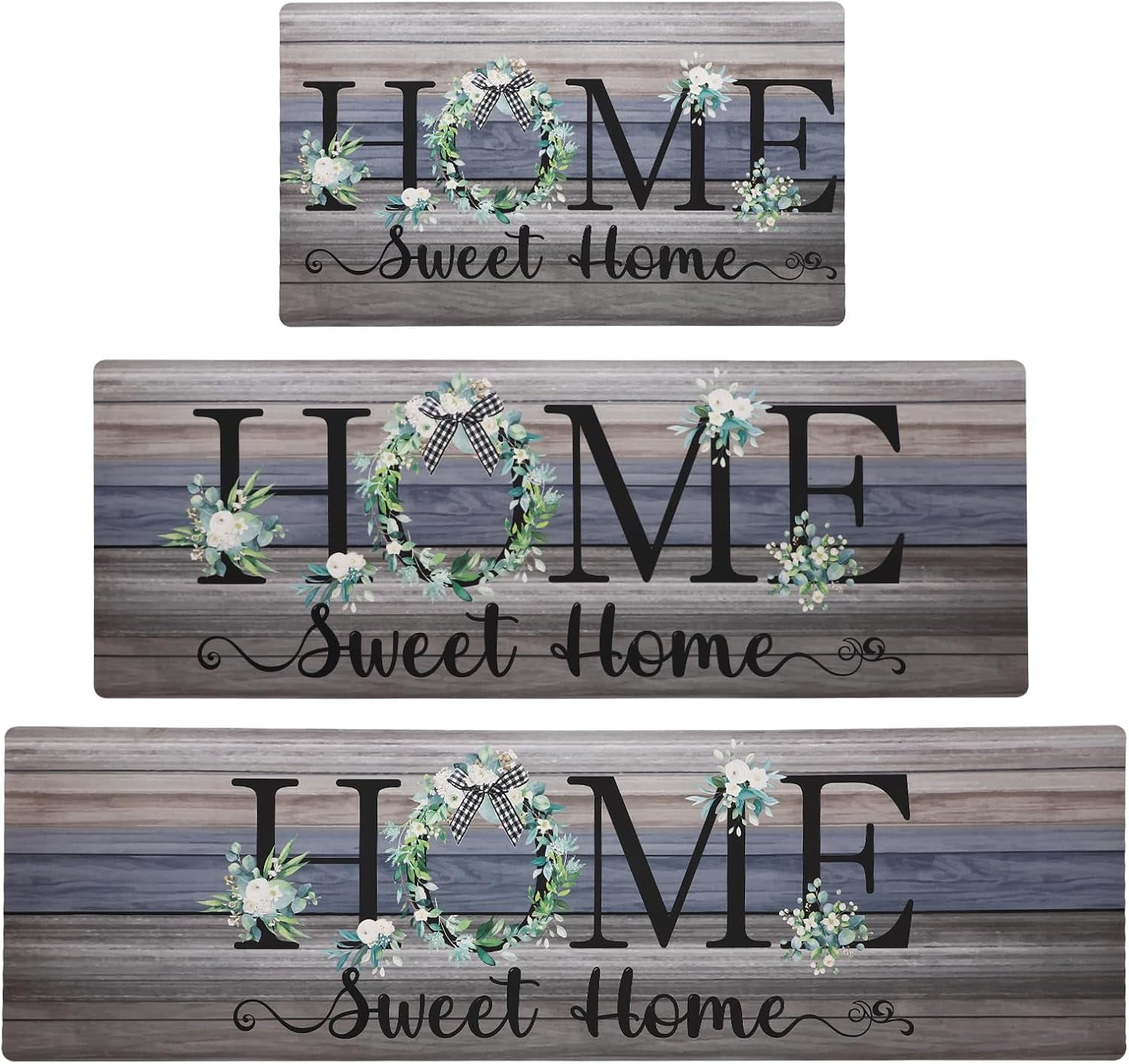 Home Kitchen Mats for Floor, Non Slip Cushioned Runners for Floor ...