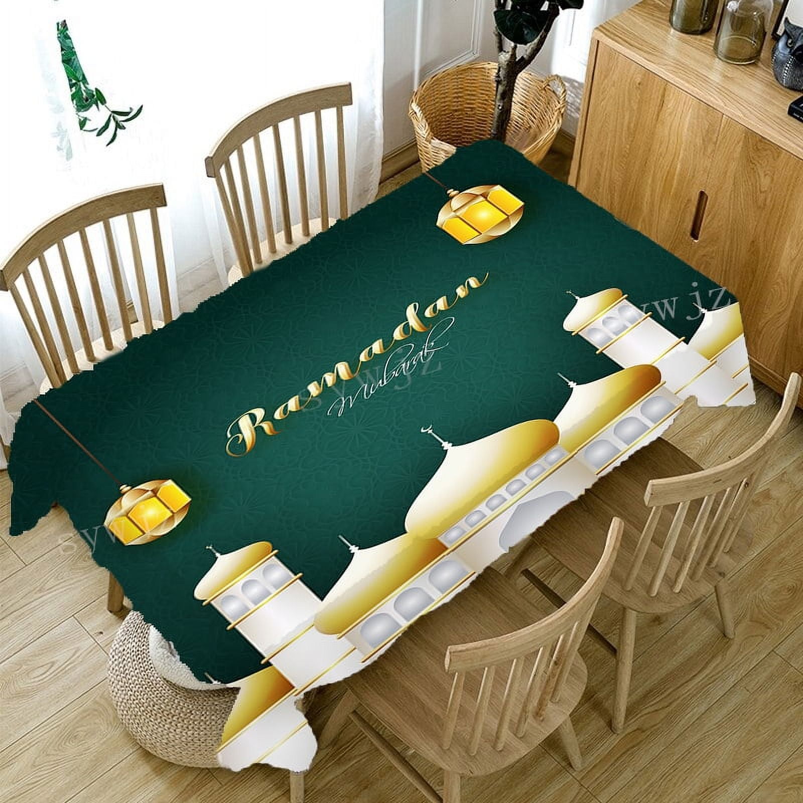 Home Kitchen Rectangular Tablecloths Table rations Ramadan rations Home ...