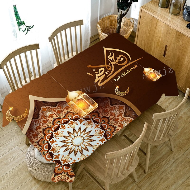 Home Kitchen Rectangular Tablecloths Table rations Ramadan rations Home ...