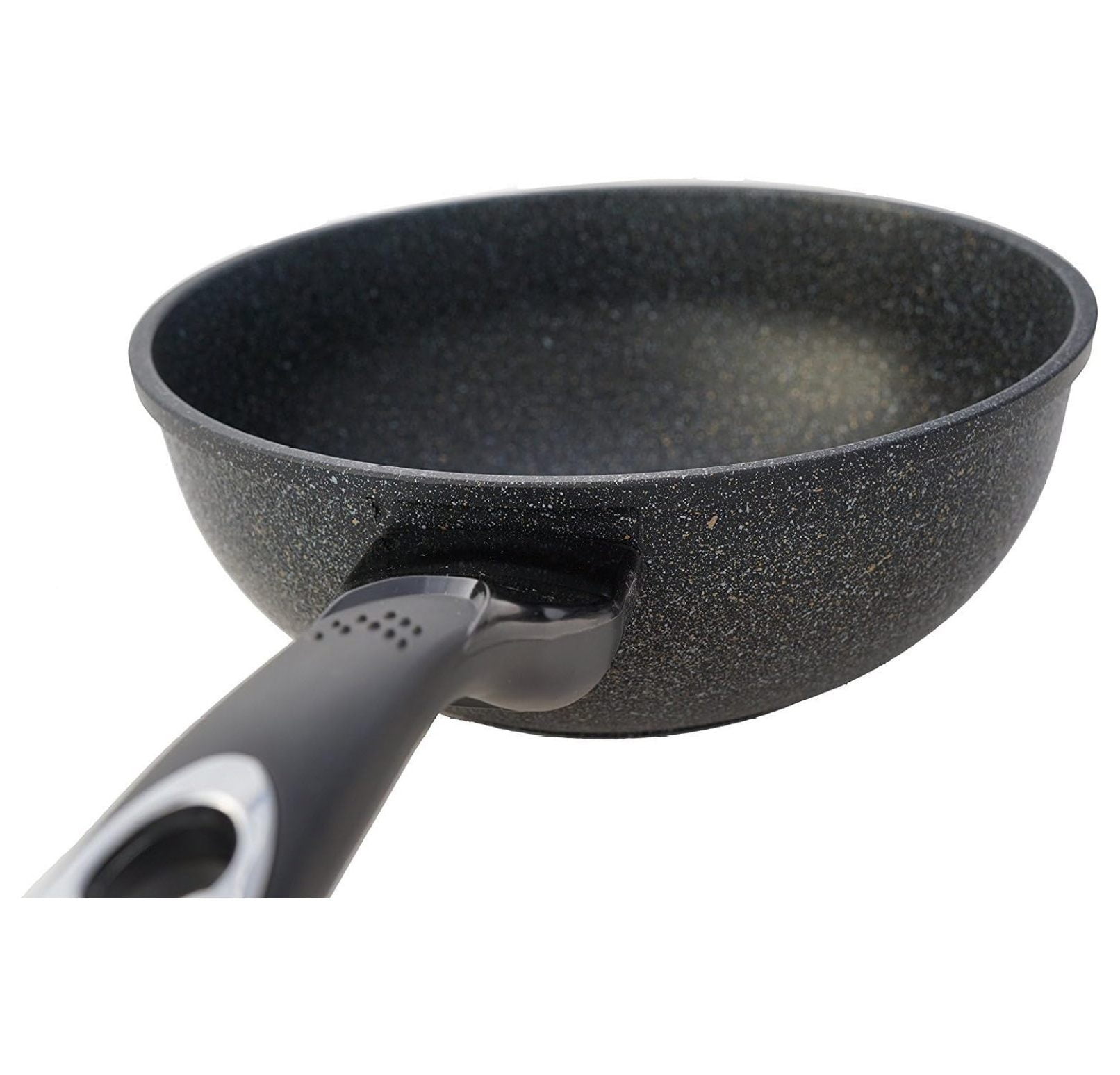 Home Kitcheware Collectio Ceramic Marble Wok, 5-Layer Marble Coatig ...