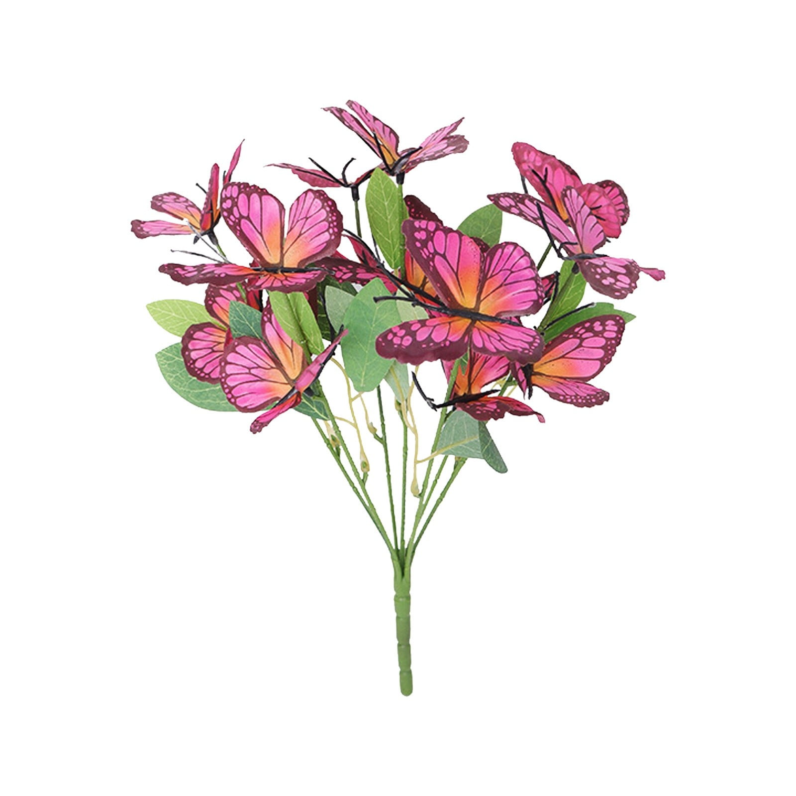 Home LED Flower Bunch Wedding Decoration Flower Lamp Solar Ground Plug ...