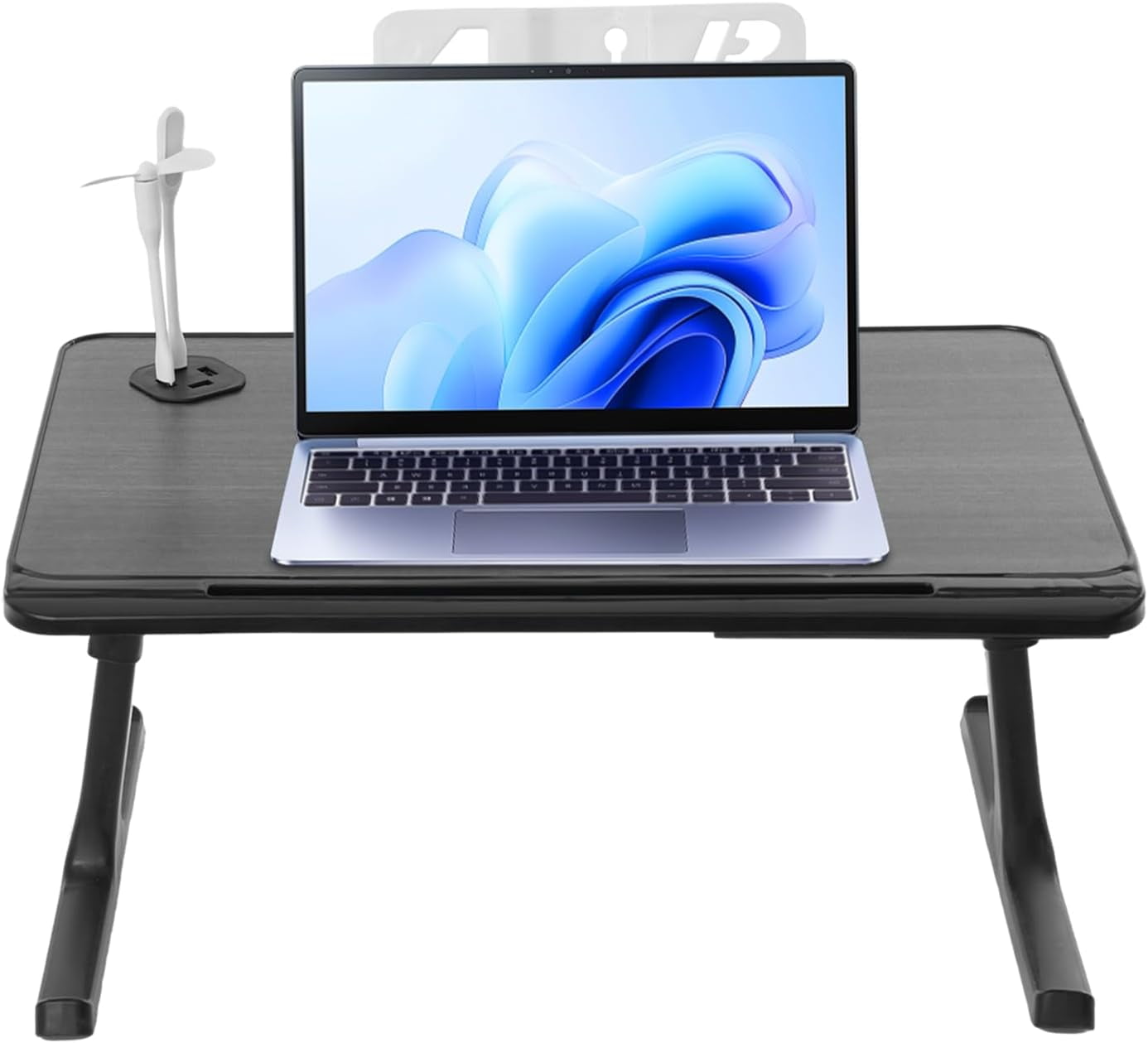 Home Laptop Table for Bed, Foldable Writing Lap Desk for Bed Adjustable ...
