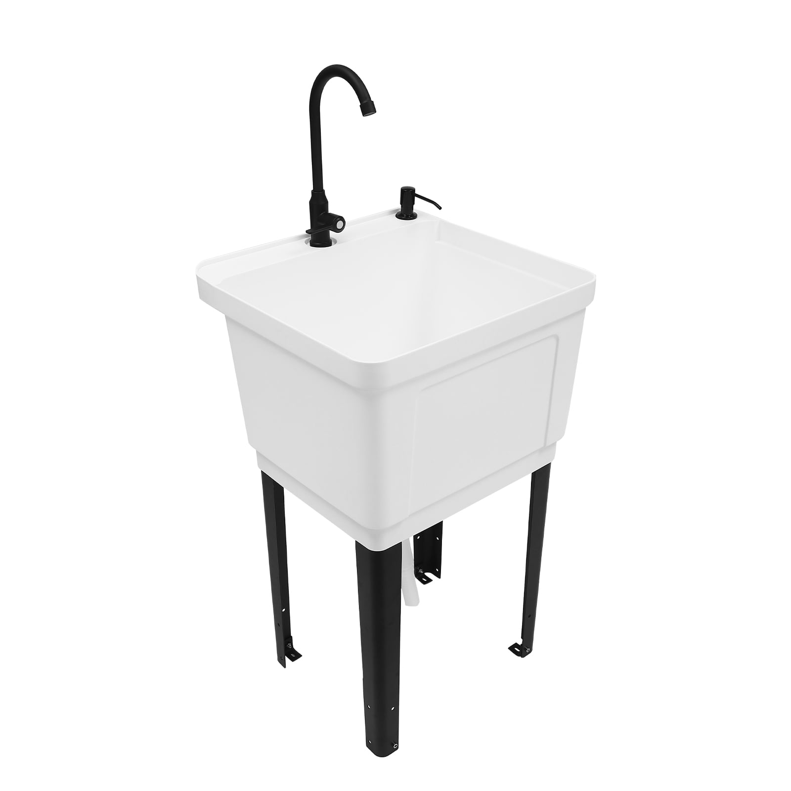 Home Laundry & Utility Sinks, Plastic Freestanding Washing Room Laundry ...