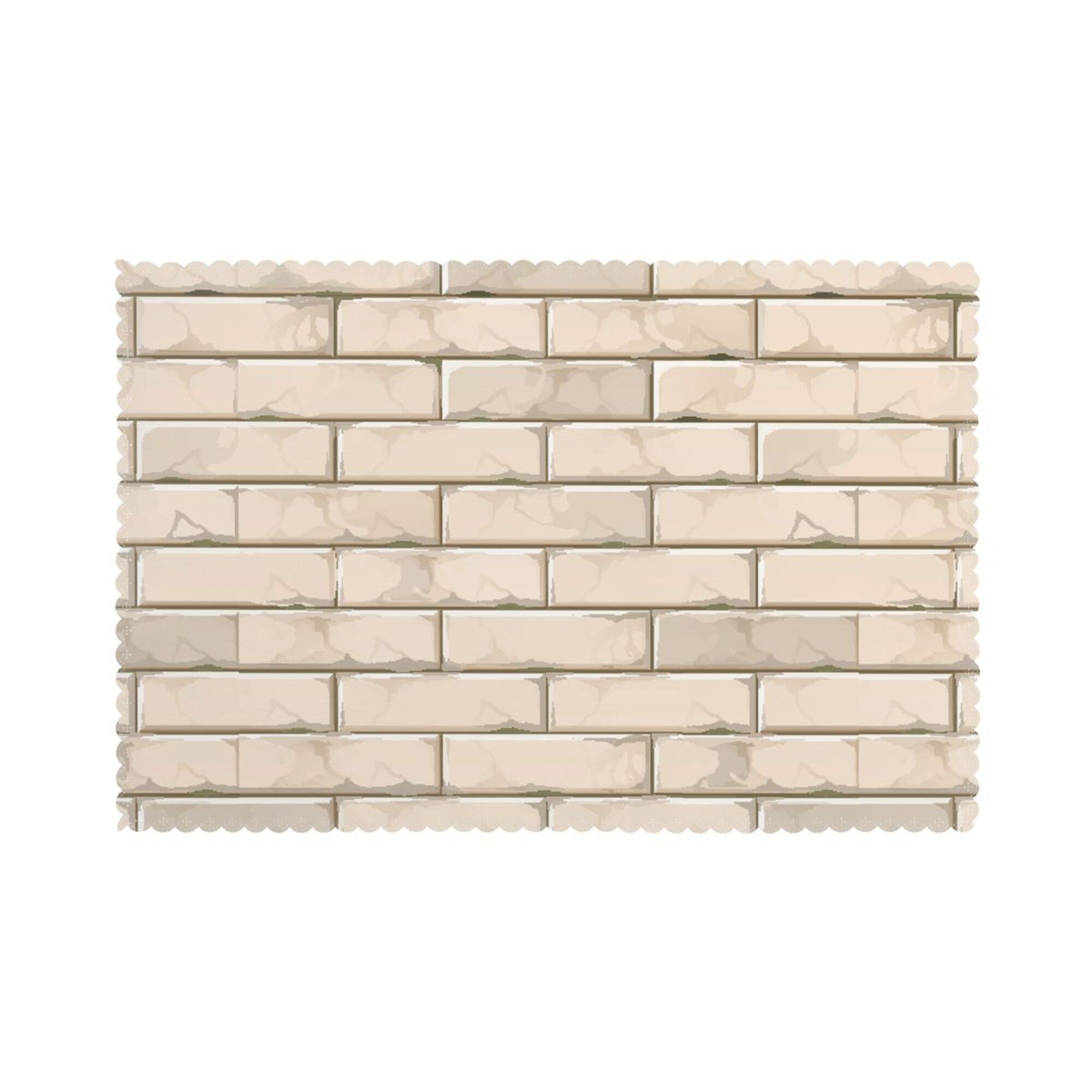 Home Light Brick Wall Picture Background Placemats Set Of 6 Washable ...